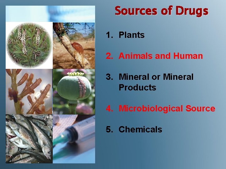 Pharmacologic Principles Nurses need to have knowledge about