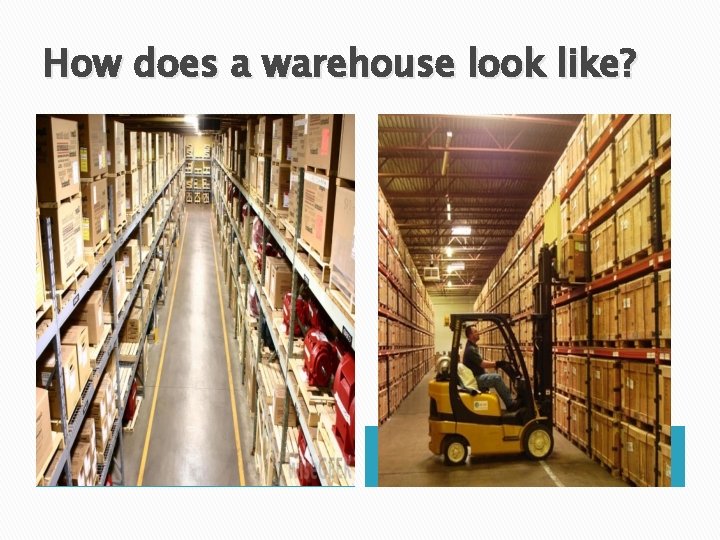 Warehouse Binner Day 1 Introduction What is a