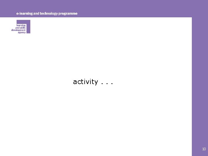 Whats stopping you BARRIERS TO MOVING ELEARNING FORWARD
