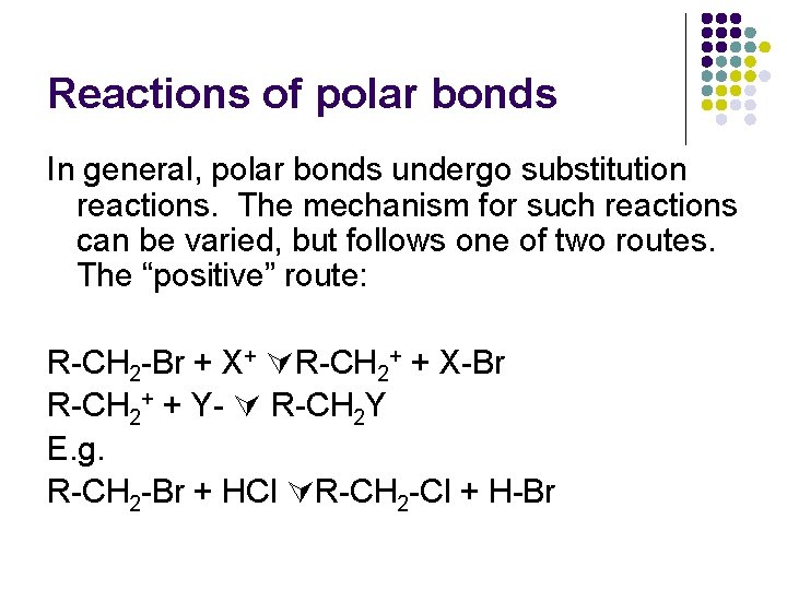 Organic Chemistry Its all about the charges Hydrocarbons