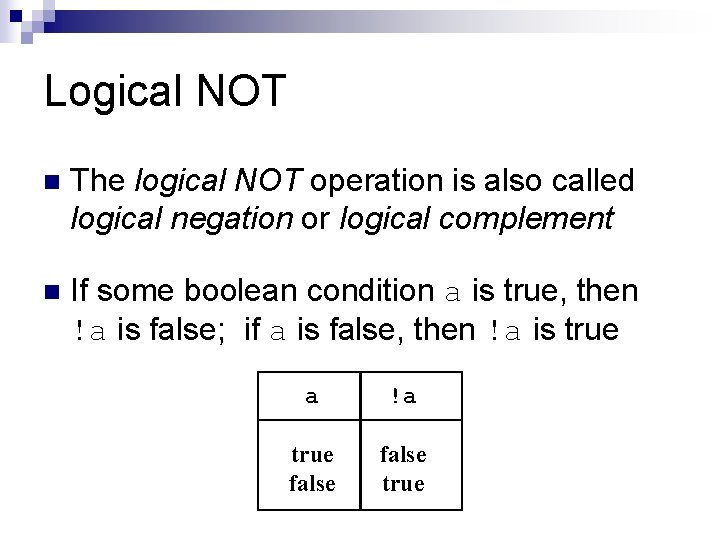 Fun with Booleans Conditional operator ICS 3 M