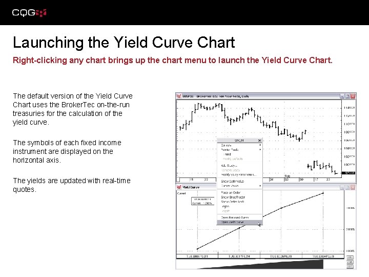 CQG Yield and Forward Curve Charts CQG version