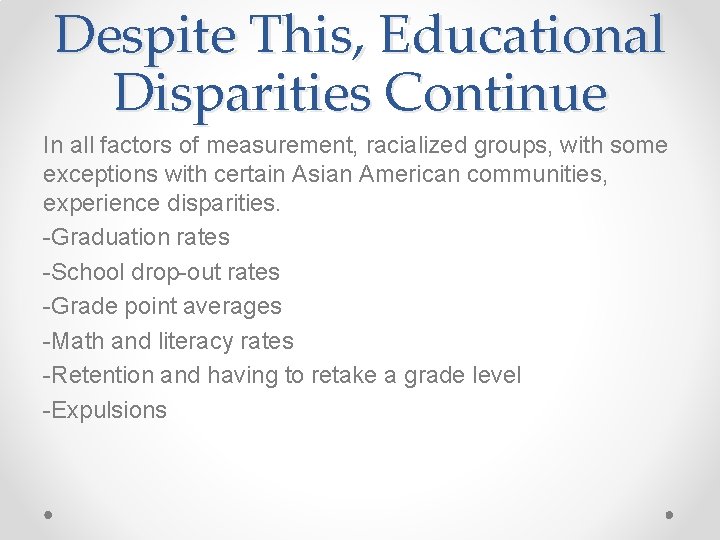Chapter Eight Educational Inequality By Tanya Maria GolashBoza