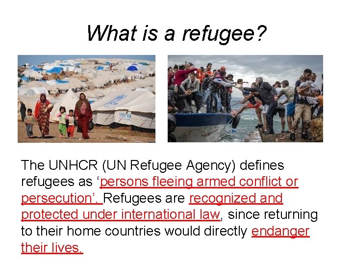 Global Refugee Crisis Review Monday October 22 2018