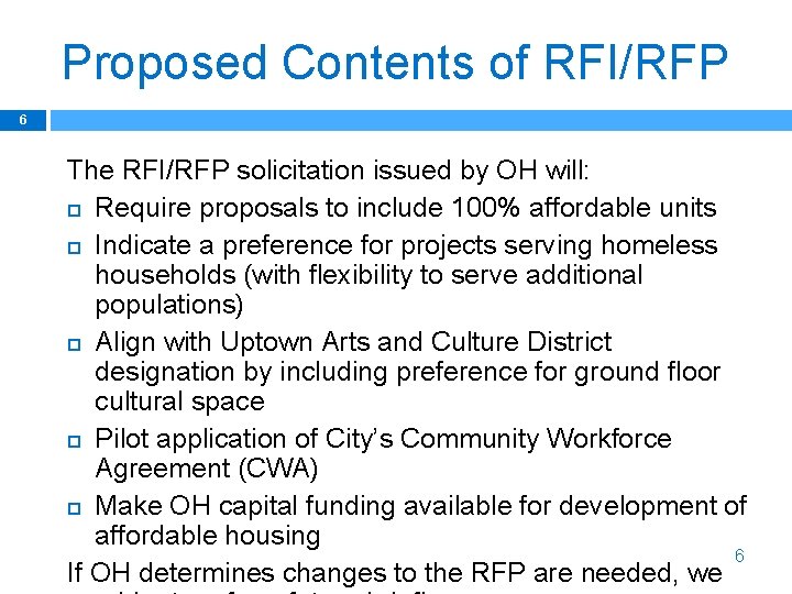 1 K SITE PROPERTY Maximizing Affordable Housing Opportunities