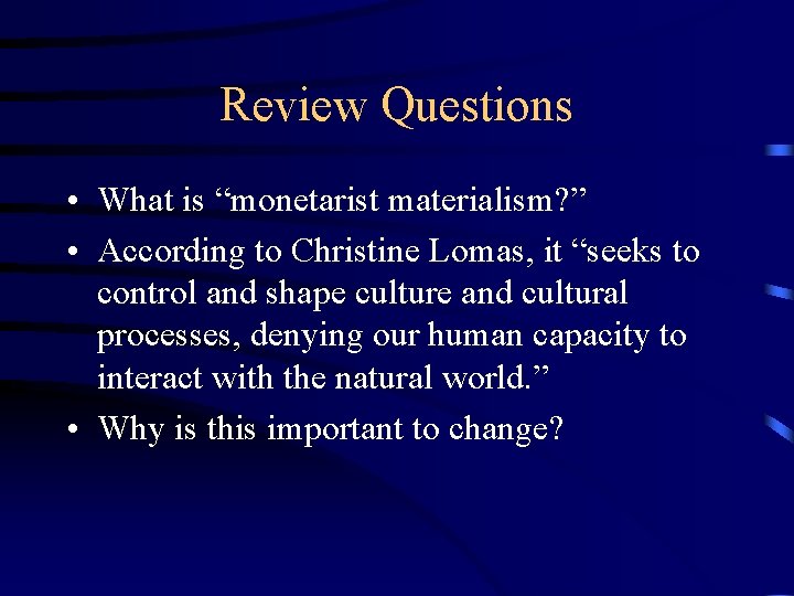 Art and the Community Breaking the Aesthetic of