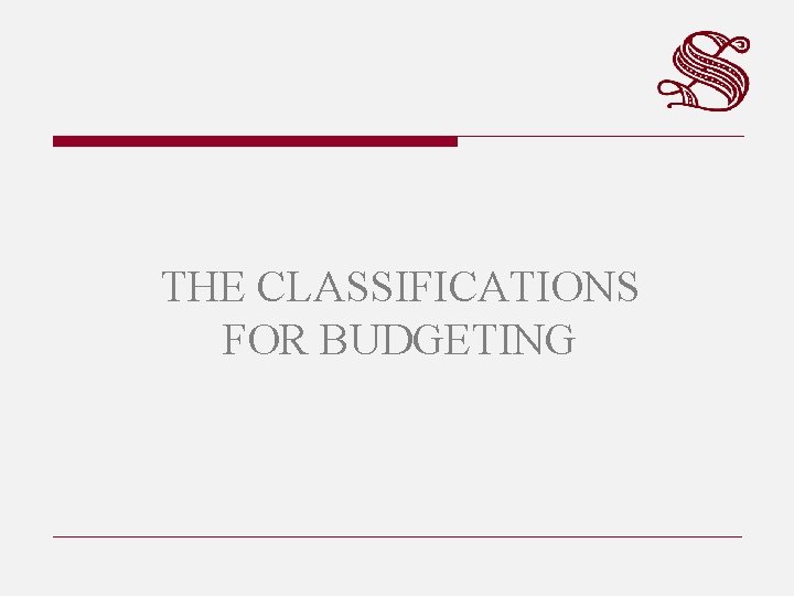 What is a transparent comprehensive and effective budget