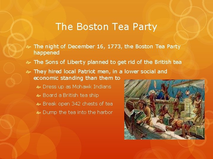 The American Revolution The Road to War Important