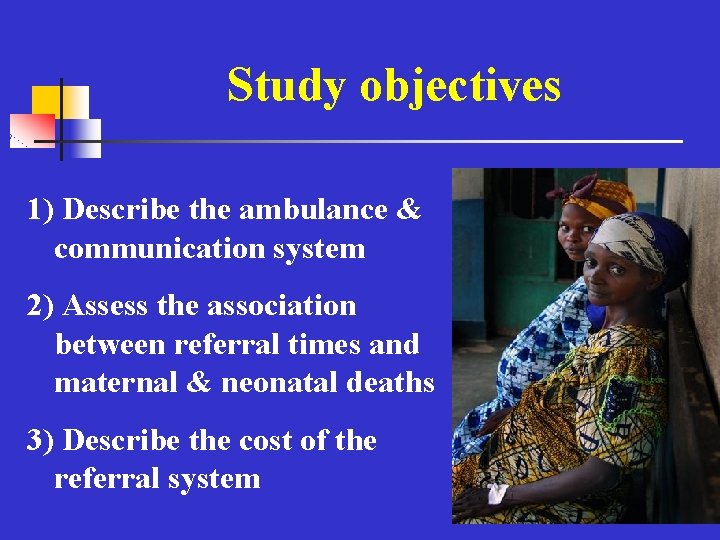An ambulance referral network does it improve access