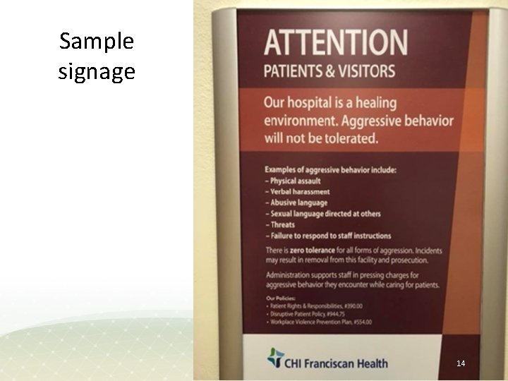 Workplace Violence Toolkit for Hospitals ASHNHA Quality Webinar