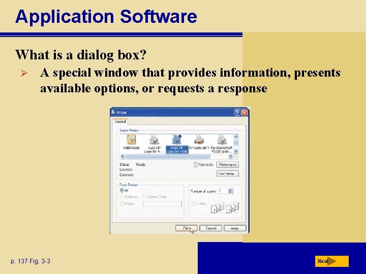Chapter 3 Application Software Chapter 3 Objectives Identify