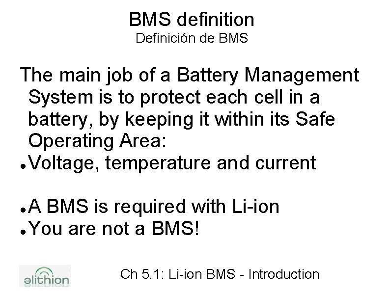 Liion batteries and applications Bateras de iones de