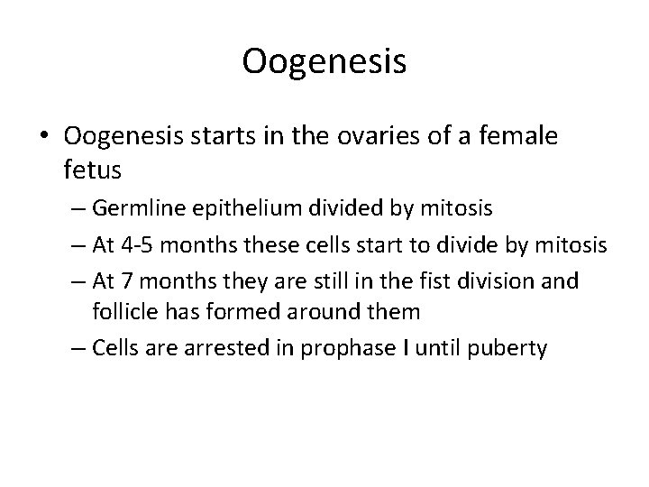 Reproductive System Continued Topics How sperm and egg