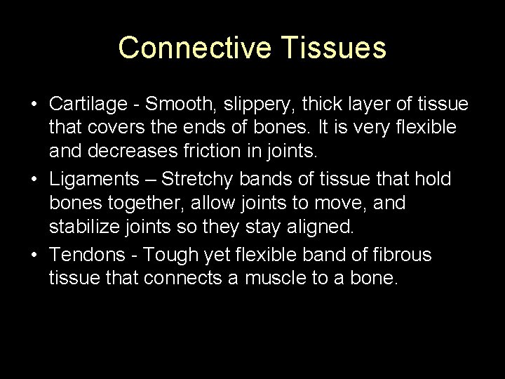 The Skeletal System Function forms an internal living