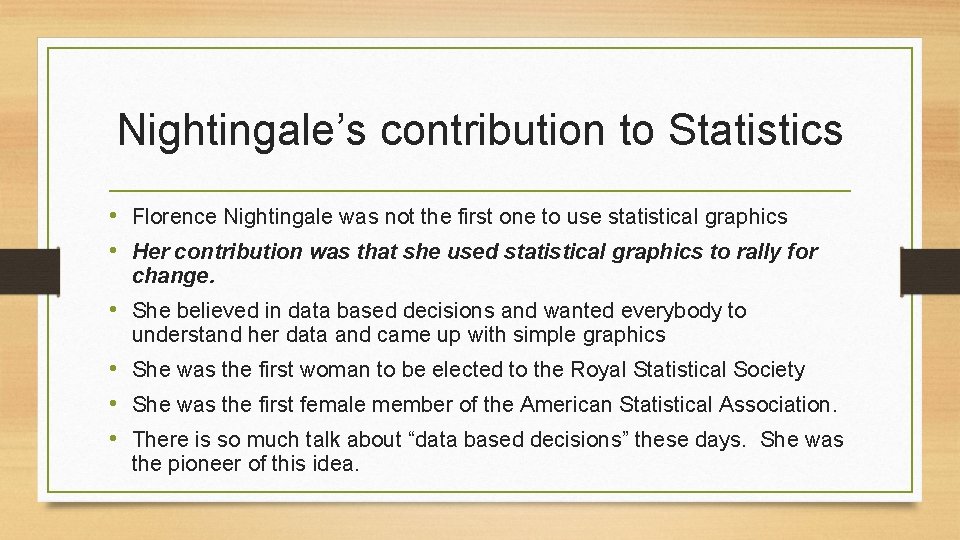 Florence Nightingale Lady with the lamp A pioneer