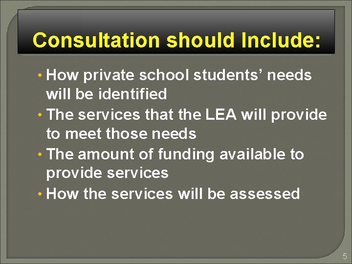 Title III Requirements Private Schools Jacqueline A Iribarren