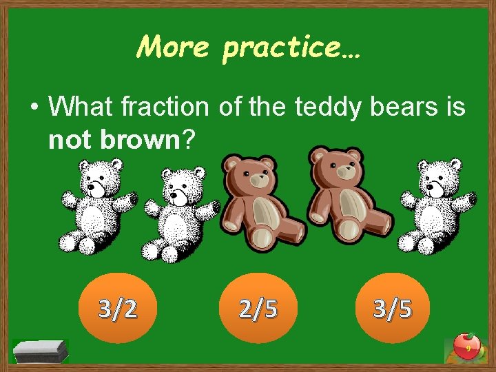 Identifying and Modeling Fractions Pamela D Coleman What