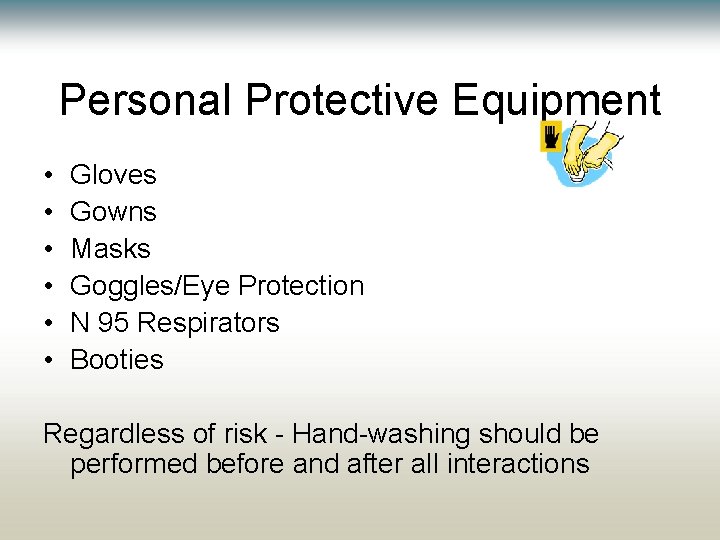 Personal Protective Equipment Gloves Gowns Masks GogglesEye Protection