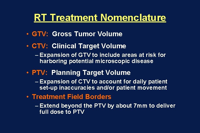 Treatment Guidelines for Preoperative Radiation Therapy for Retroperitoneal