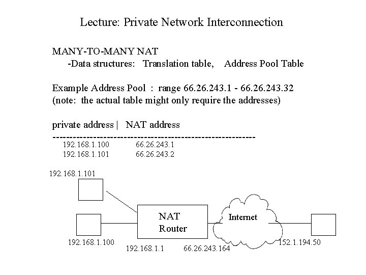Network Interconnection Computer Networking A Top Down Covers