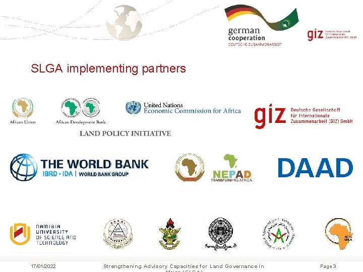 Strengthening Advisory Capacities for Land Governance in Africa