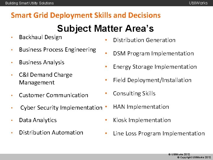 Building Smart Utility Solutions A View into Smart