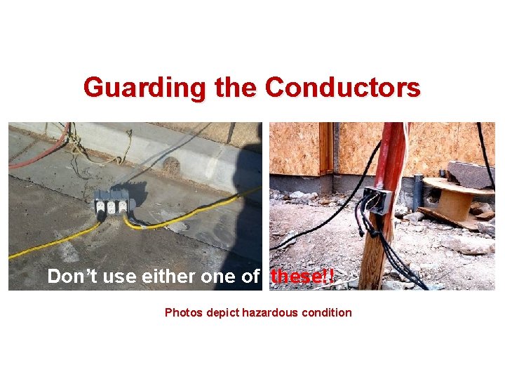 CHEM 421 L Safety Presentation Hazard Symbols You