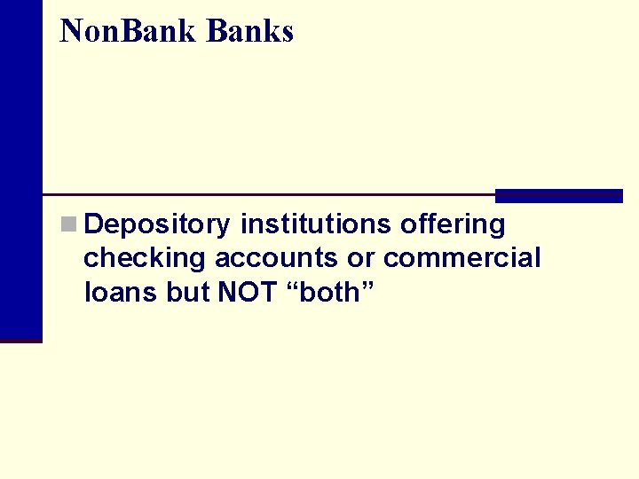 An Overview of Banks and Their Services Chapter