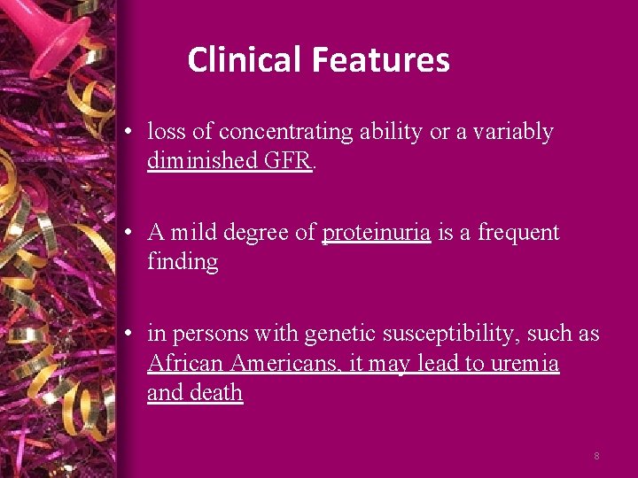 Diseases of Kidney Blood Vessels 1 Arterionephrosclerosis The