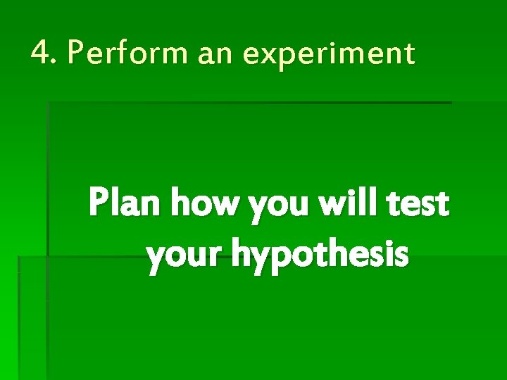 Scientific Method Science Ms Kellachow 1 State problem