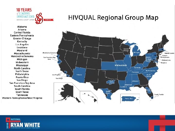 Using Regional Groups and Peer Learning to Improve