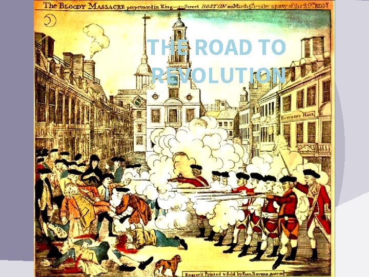 THE ROAD TO REVOLUTION 1 The Magna Carta