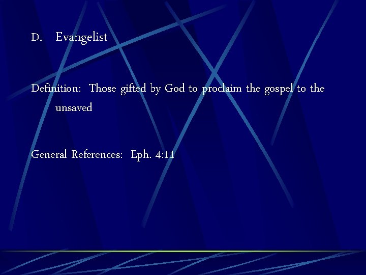 Gifts of the Holy Spirit Bible Study November