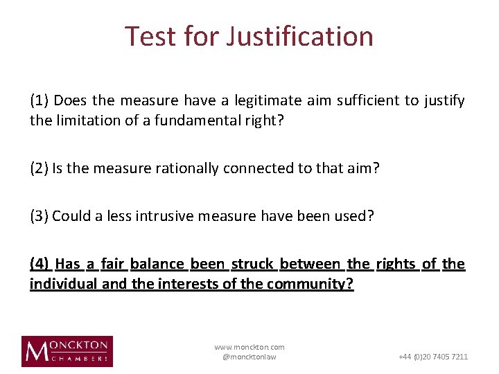 Public Law webinar miniseries An update on discrimination