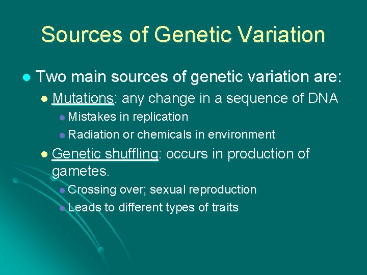 Evolution of Populations Chapter 16 Darwin and Genetics