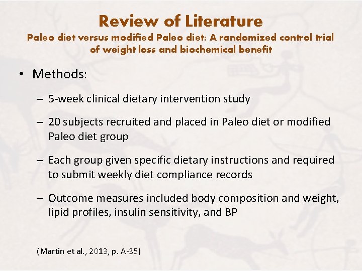 The Paleo Diet Presented by Erin Mc Lean