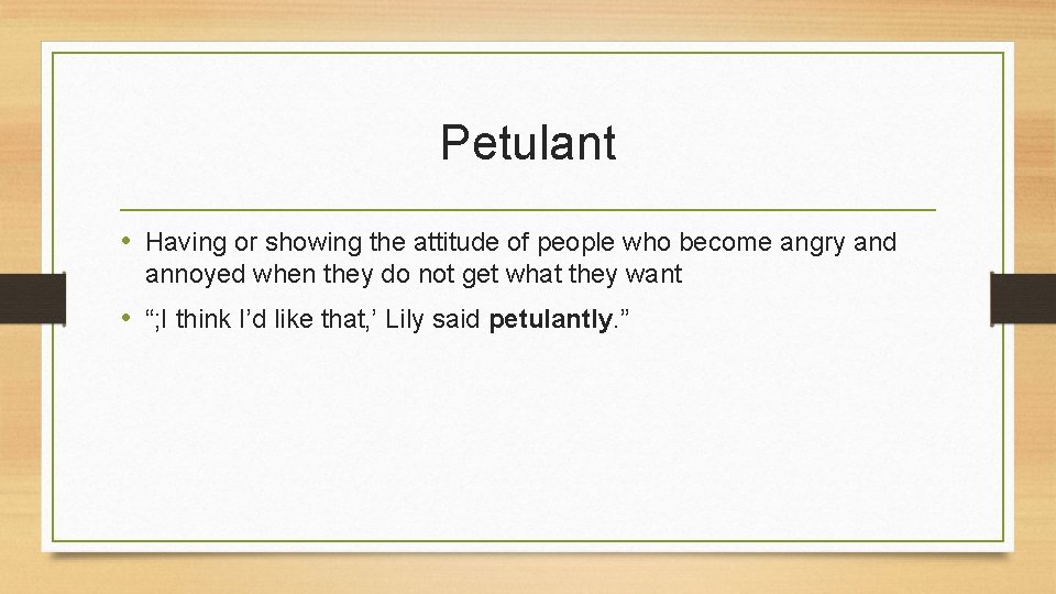 The Giver Vocabulary 9 th Grade Literature Jeer