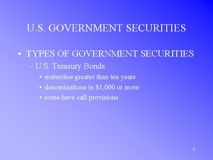 CHAPTER NINETEEN TYPES OF FIXEDINCOME ANALYSIS 1 SAVINGS