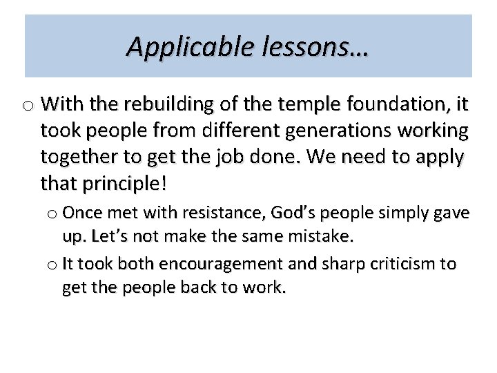 The Return from Captivity There are 3 returns