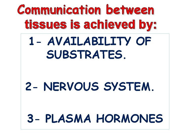 Integration of Metabolism By Dr Maha Sallam Metabolic