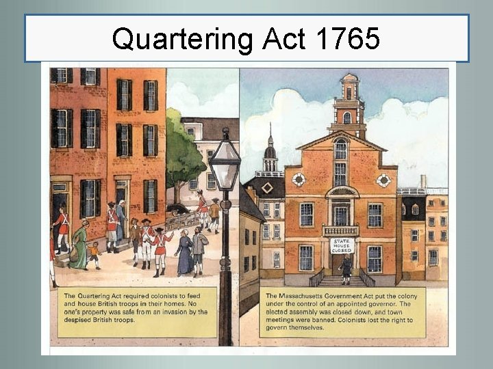 Taxes and Boycotts The Treaty of Paris that