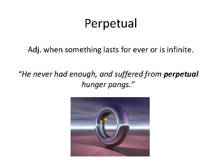 Primordial adjhaving existed from the beginning He had