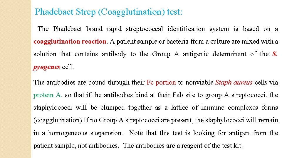 Practical No 10 Streptococcus species Members of the