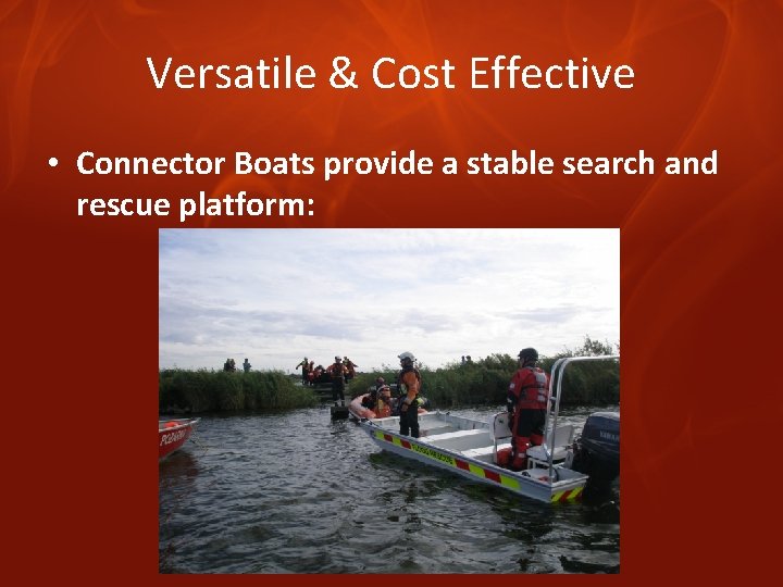 Flood Response Boat System Available from A System