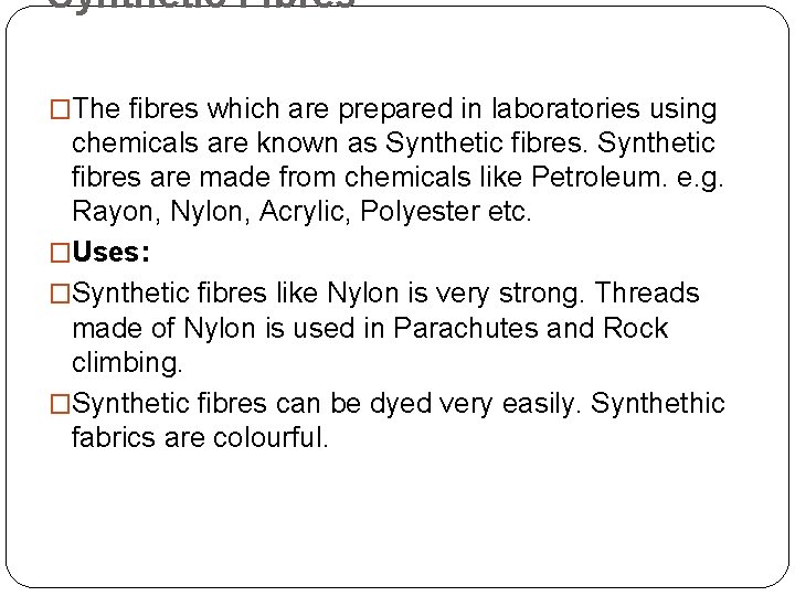 Fibre To FabricPPT8 Prasanta Choudhury Teaching Points a