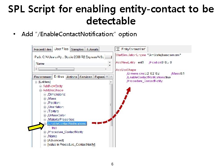 Detection of Entity Contact and Reaction Robotics Beginner
