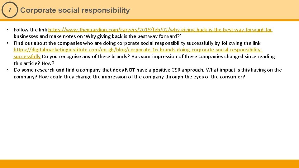 Business Transition workbook Part 2 7 Corporate social