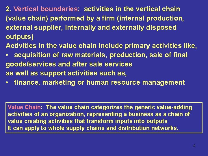 IE 463 Lecture 6 BOUNDARIES FLOWS and INTEGRATION