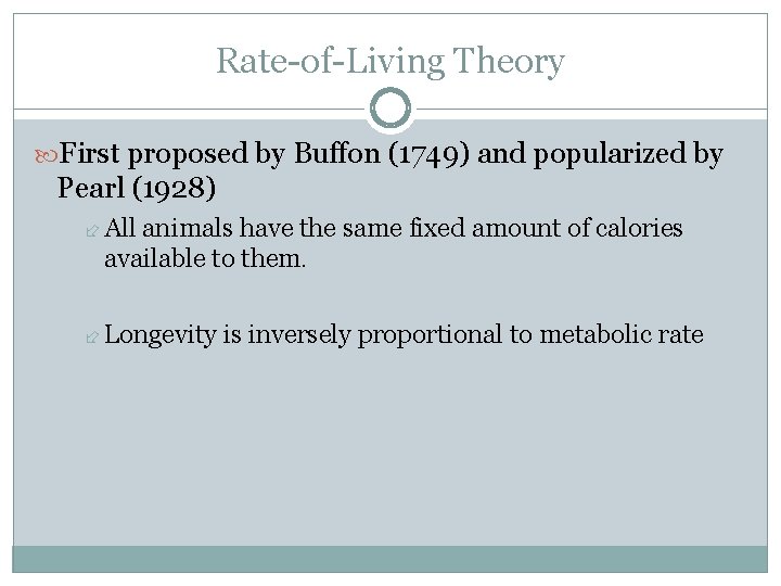 Biology of Aging CHAPTER ELEVEN SYSTEMIC MECHANISMS OF