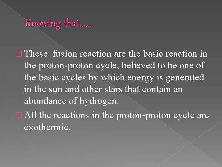 PHYSICS IS POWER NUCLEAR FUSION BY NOOR FARHANA